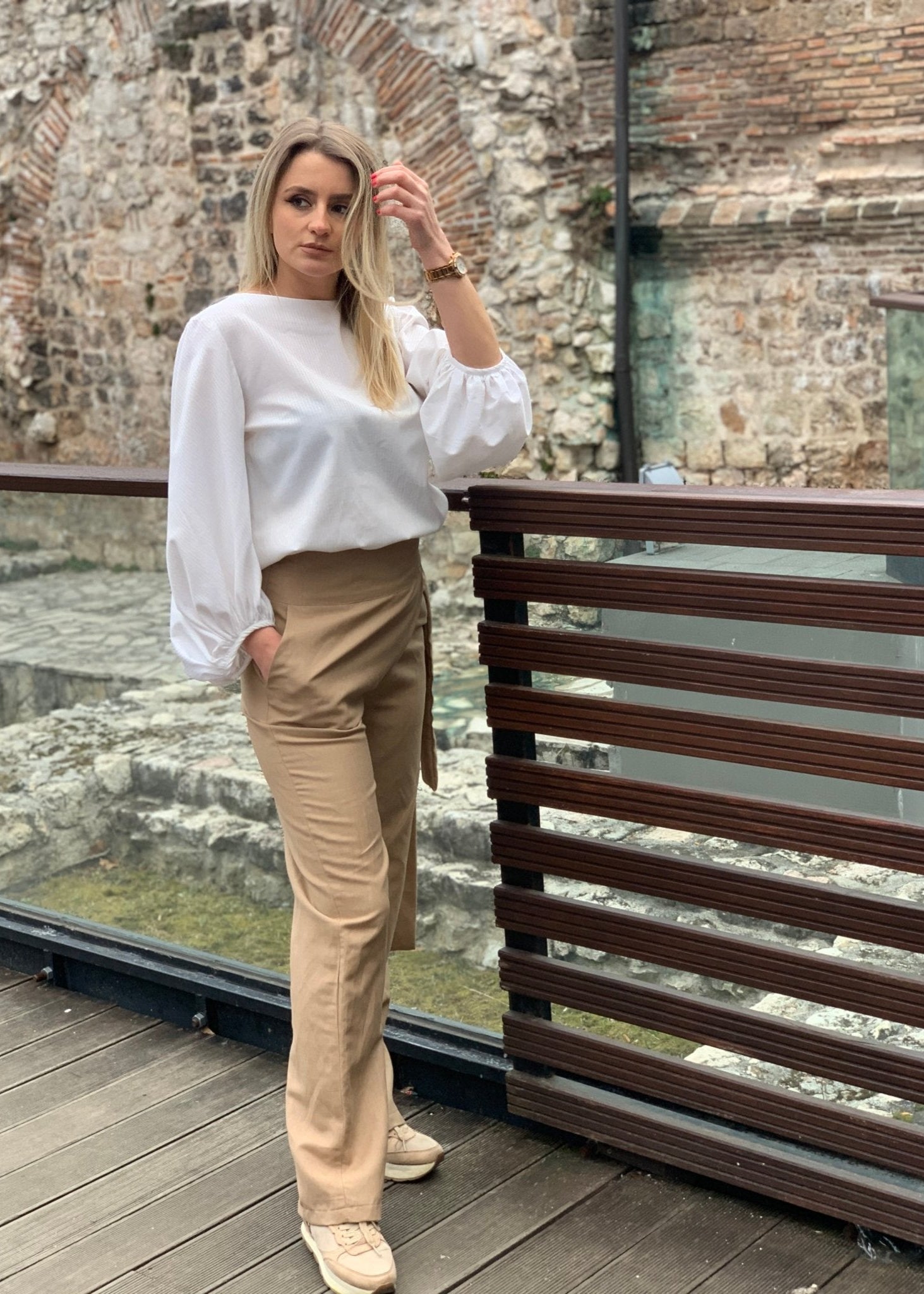 Puff Sleeves Shirt - ALLURE